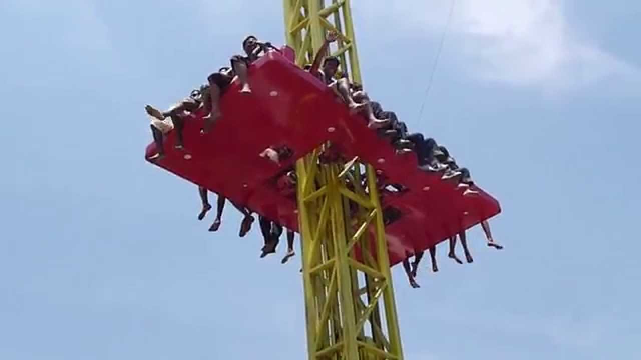 wonderla drop zone - YouTube