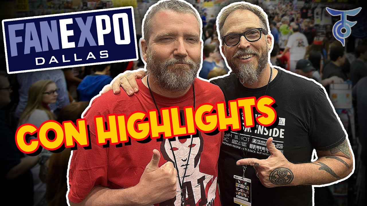 Fan Expo Dallas 2025 Wrap-Up: Epic Meets w/ Comic Pros & Fans! - YouTube