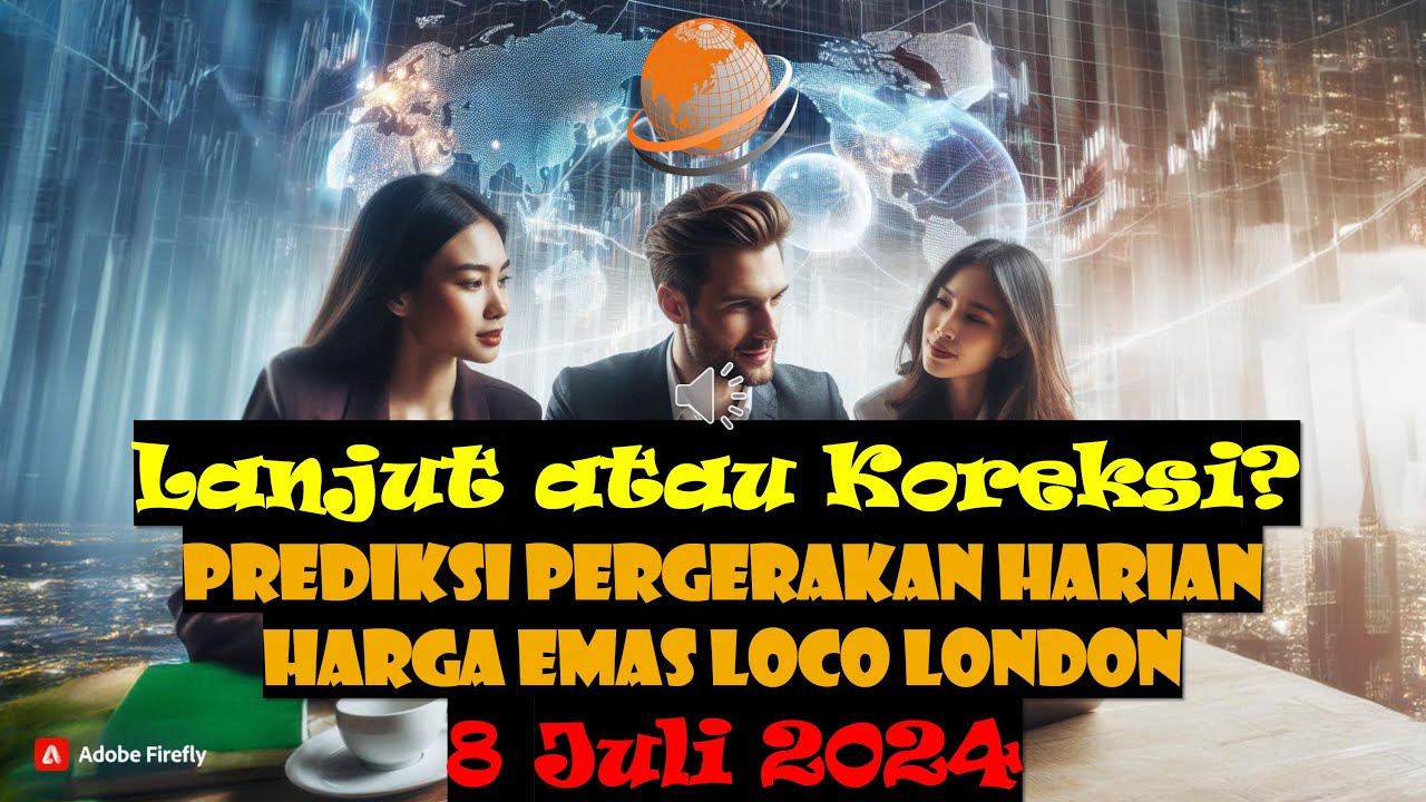 Prediksi harian pergerakan harga emas Loco London 8 Juli 2024 dengan ...