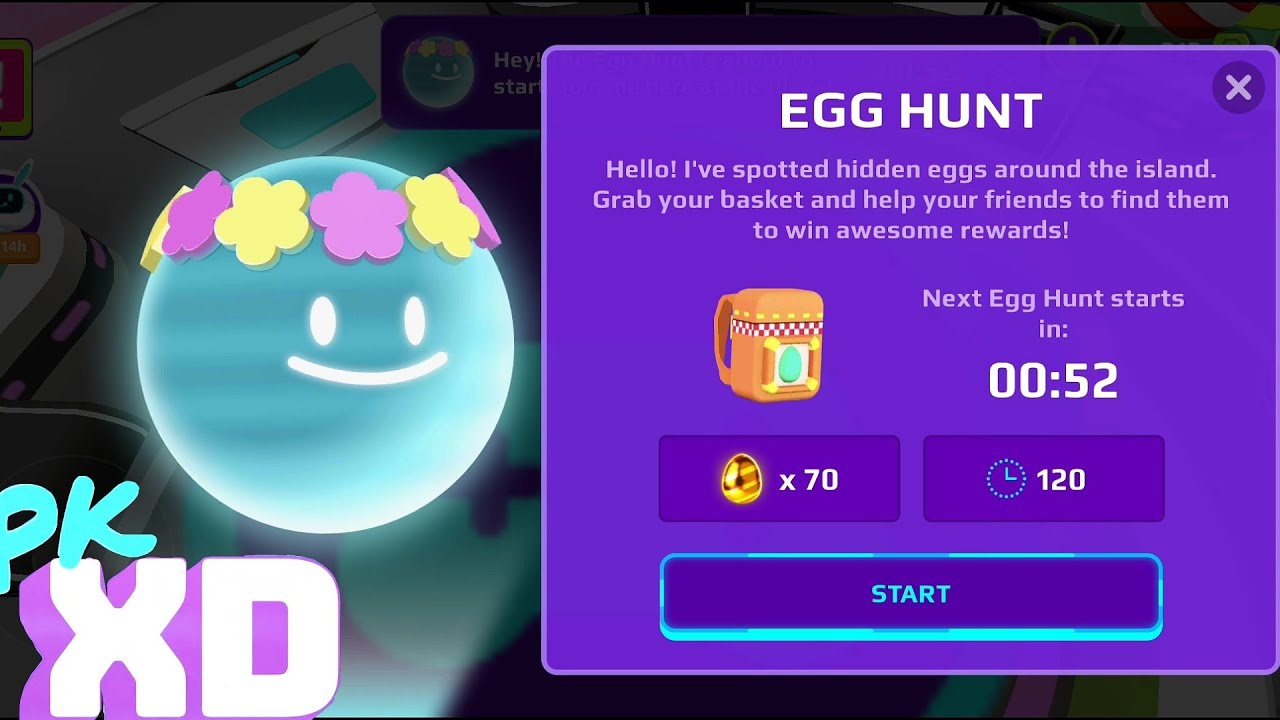 Egg Hunt In Easter Update In PK Xd - YouTube