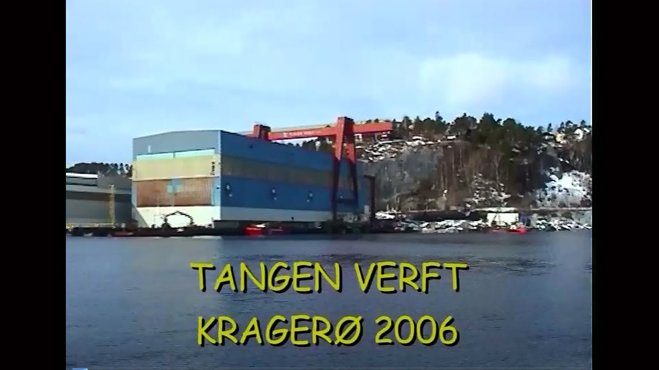 RIVING AV KRANER Tangen verft 2006 - YouTube