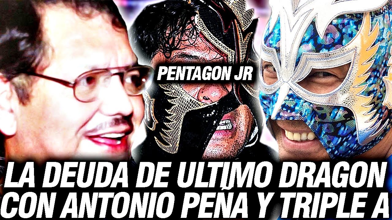 Ultimo Dragon pagara deuda pendiente con Antonio Peña - YouTube