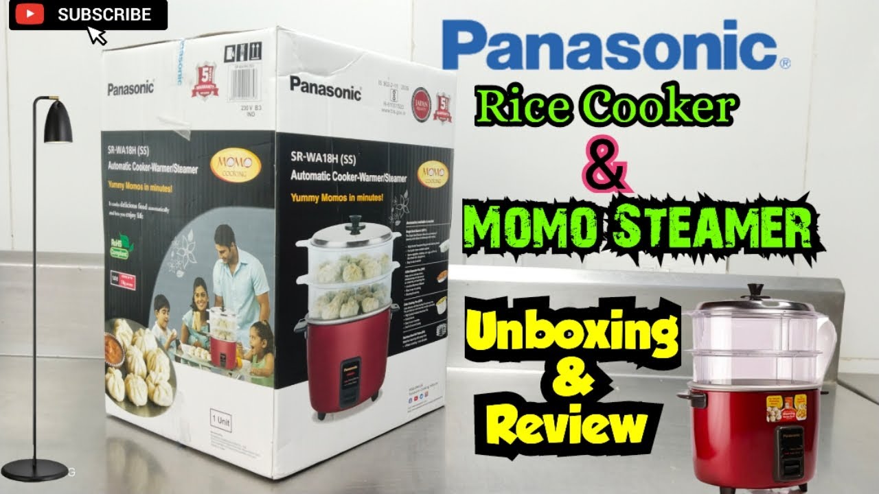 Panasonic Rice Cooker/ Momo Steamer |Unboxing & Review | #manishvlogs ...