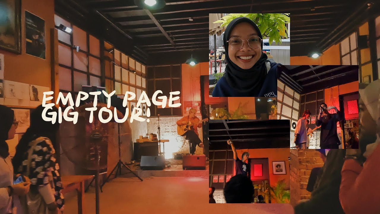 Solo Plan - Empty Page Gig Tour | Vlog - YouTube