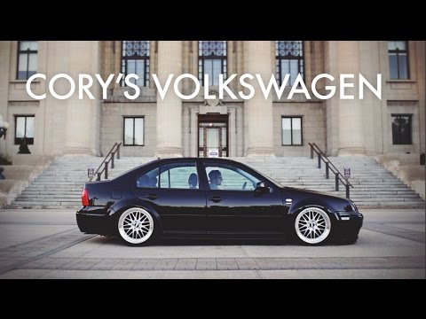 Cory's Bagged Volkswagen Jetta - YouTube