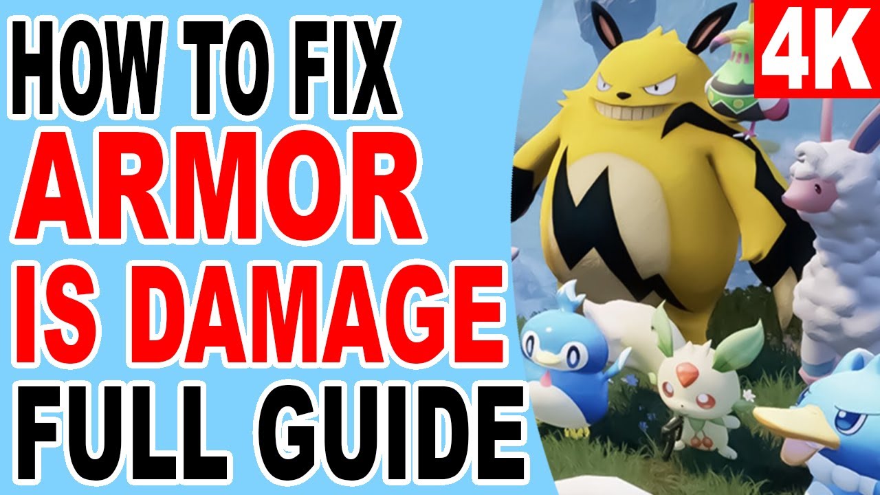 How to Fix Armor is Damage - How to Repair Damage Armor - Palworld ...