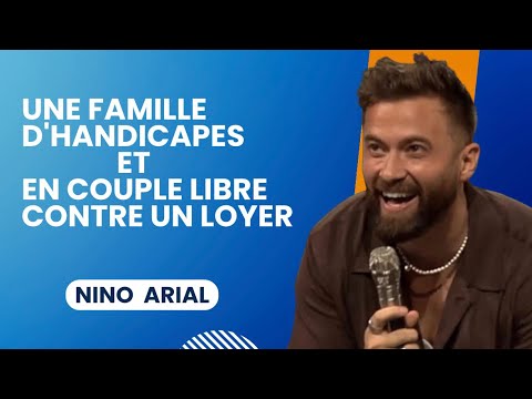 UNE FAMILLE D’HANDICAPÉS ET EN COUPLE LIBRE CONTRE UN LOYER / NINO ARIAL ♿️😱 #ninoarial 