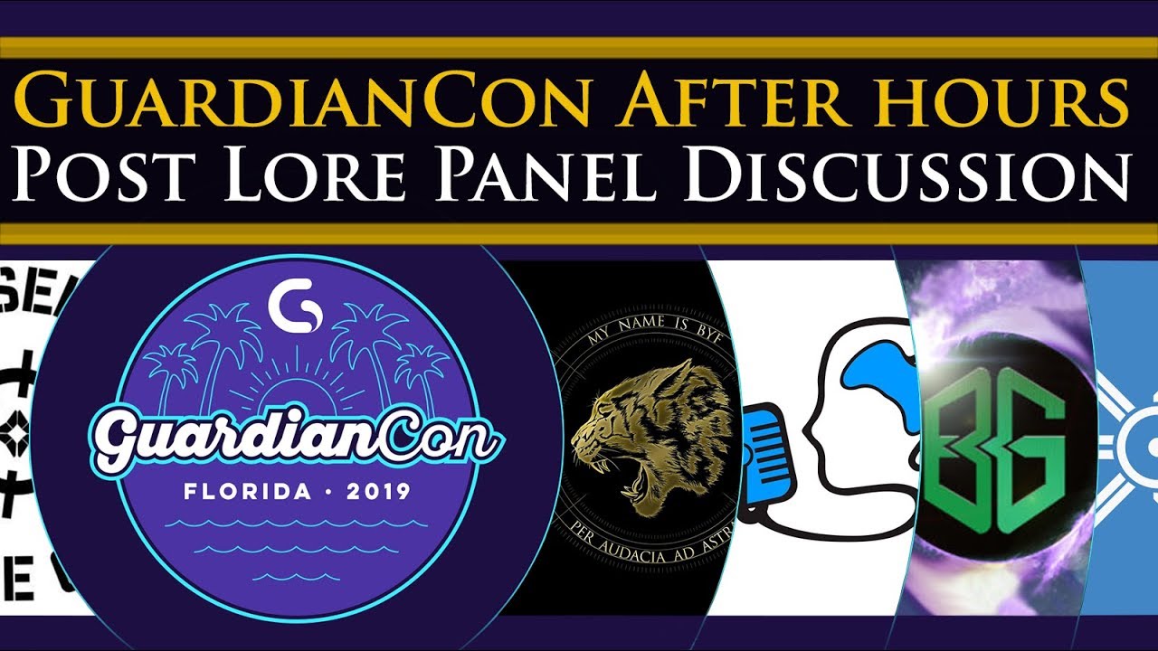Destiny 2 Lore at GuardianCon - Post Lore Panel Discussion W/Myelin ...