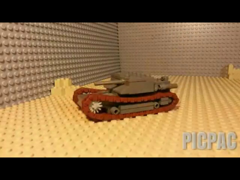 Lego WW2 tank battle (battle of North Africa) italian L3/35 Tankette vs ...