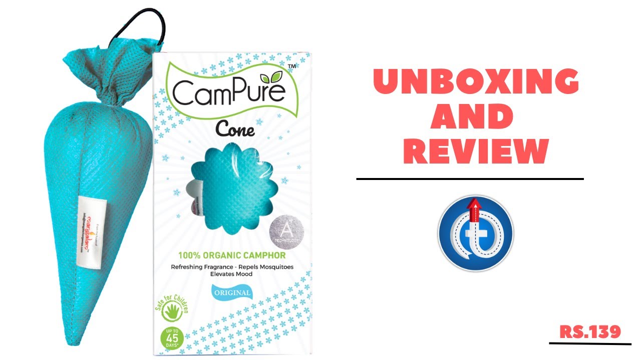 CamPure Cone Original Refreshing Fragrance Review - YouTube