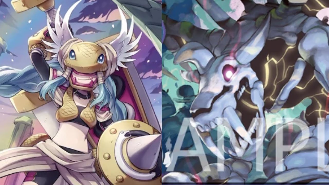 Digimon TCG - Minervamon vs Skullbaluchimon [BT10] - YouTube