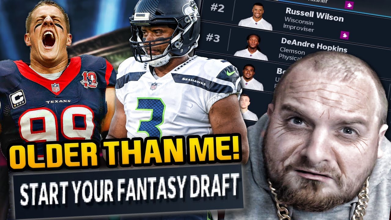 I can only draft players older than me! | Madden 21 Fantasy Draft ...