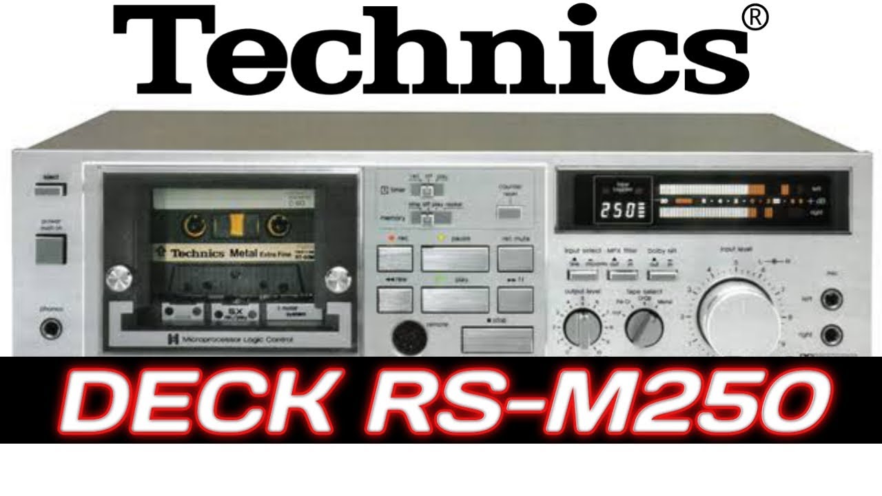 DECK TECHNICS RS-M250 - YouTube