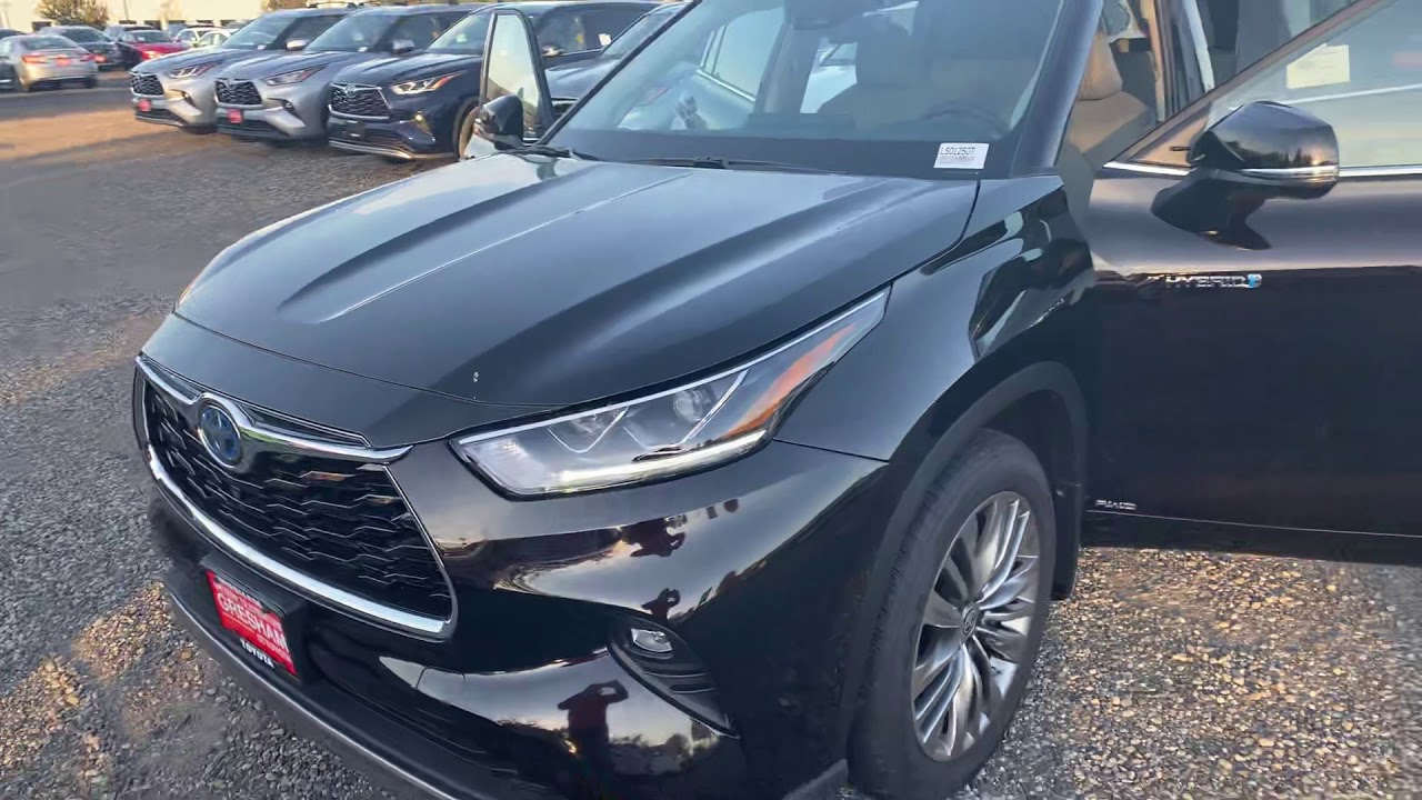 2020 Highlander Hybrid Platinum Opulent Amber - YouTube