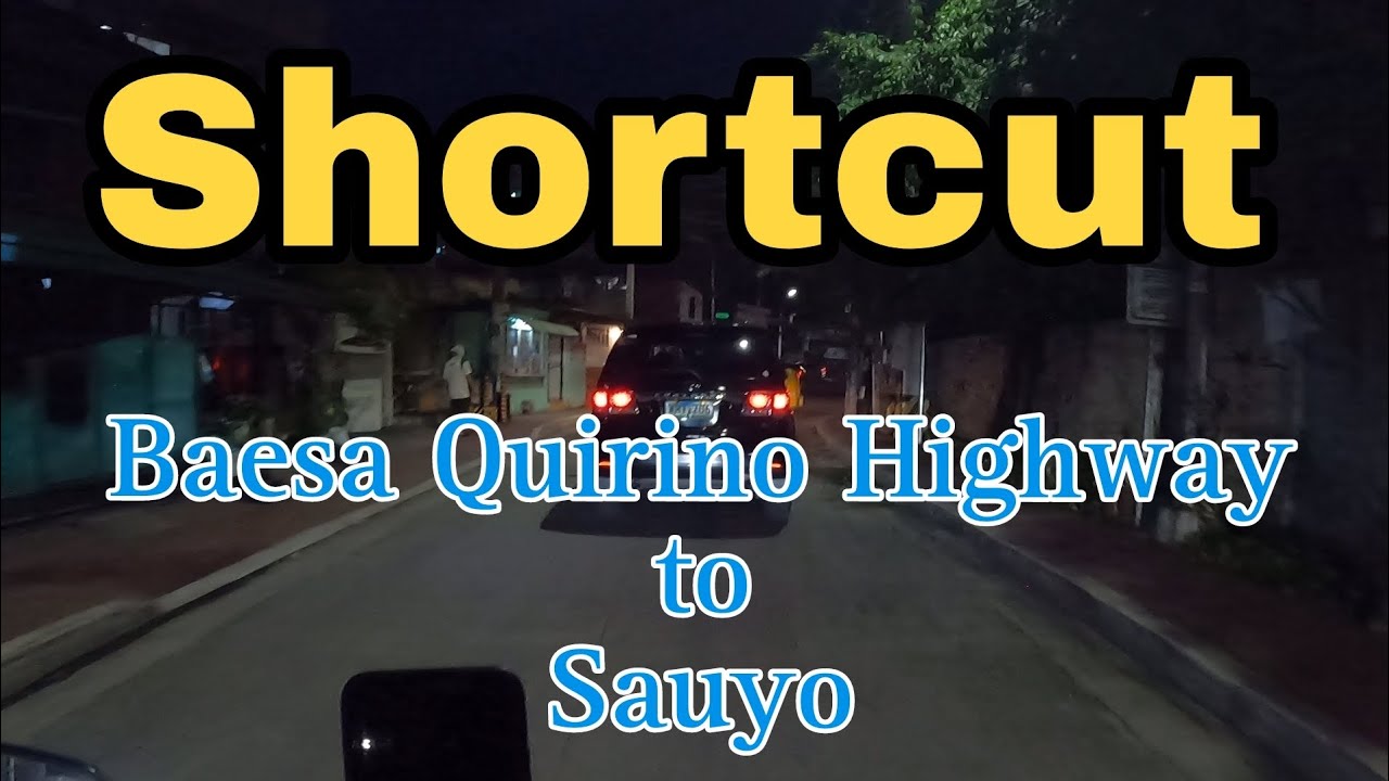 Shortcut Baesa Quirino Highway to Sauyo #katormotovlog #shorcuts - YouTube