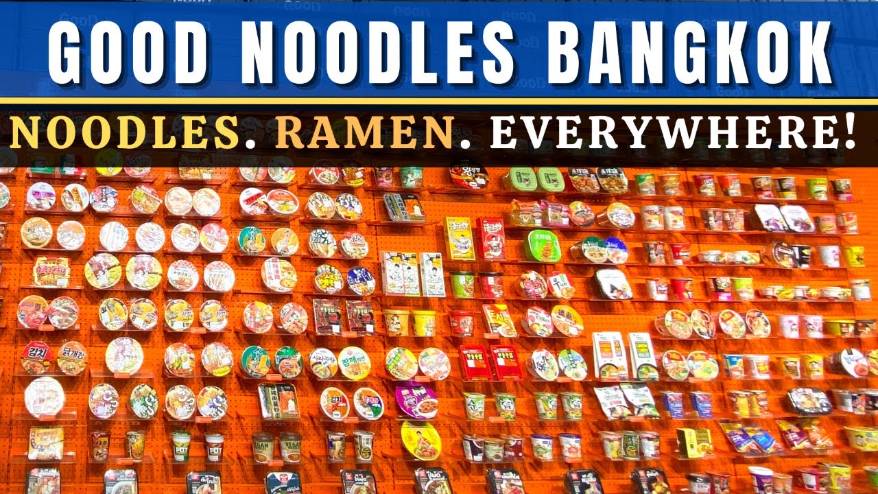 The World's Biggest Self Service Instant Noodle Shop, Good Noodles ...