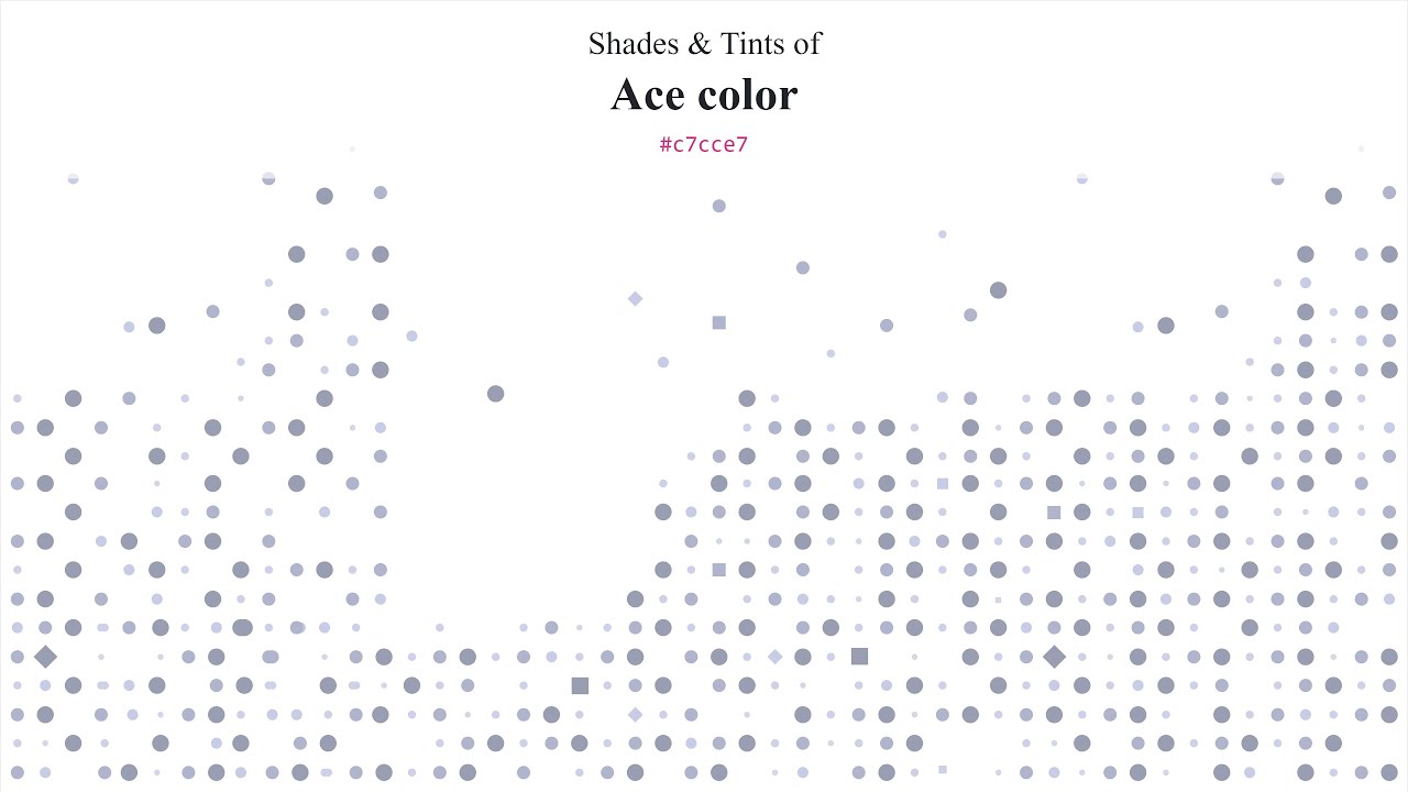 Shades & Tints of Ace color #c7cce7 A Warm Blue color #b0b5cd #9a9eb3 # ...