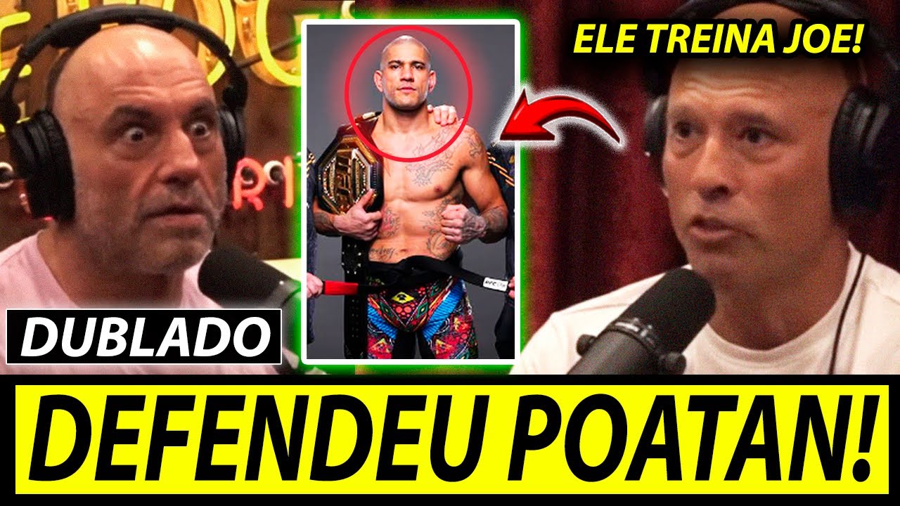 JOE ROGAN E ROYCE GRACIE FALAM SOBRE JIU JITSU DE ALEX POATAN E ...