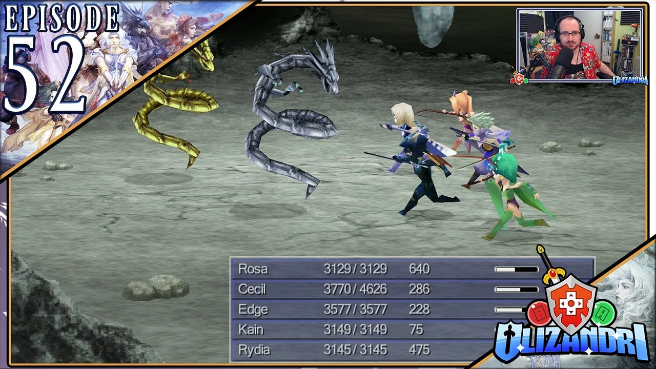 Final Fantasy IV - Lunar Subterrane Floor 2-4 & Dragon Armour - Episode ...