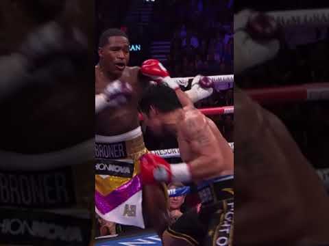 Pacquiao Almost KO’s Adrien Broner | Hard Punch 🥊