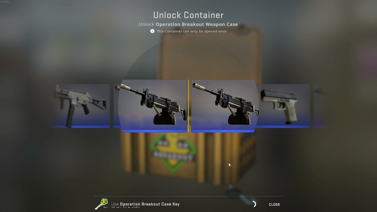 Opening an Operation Breakout Case Everyday Until Factory New Gold (Day ...