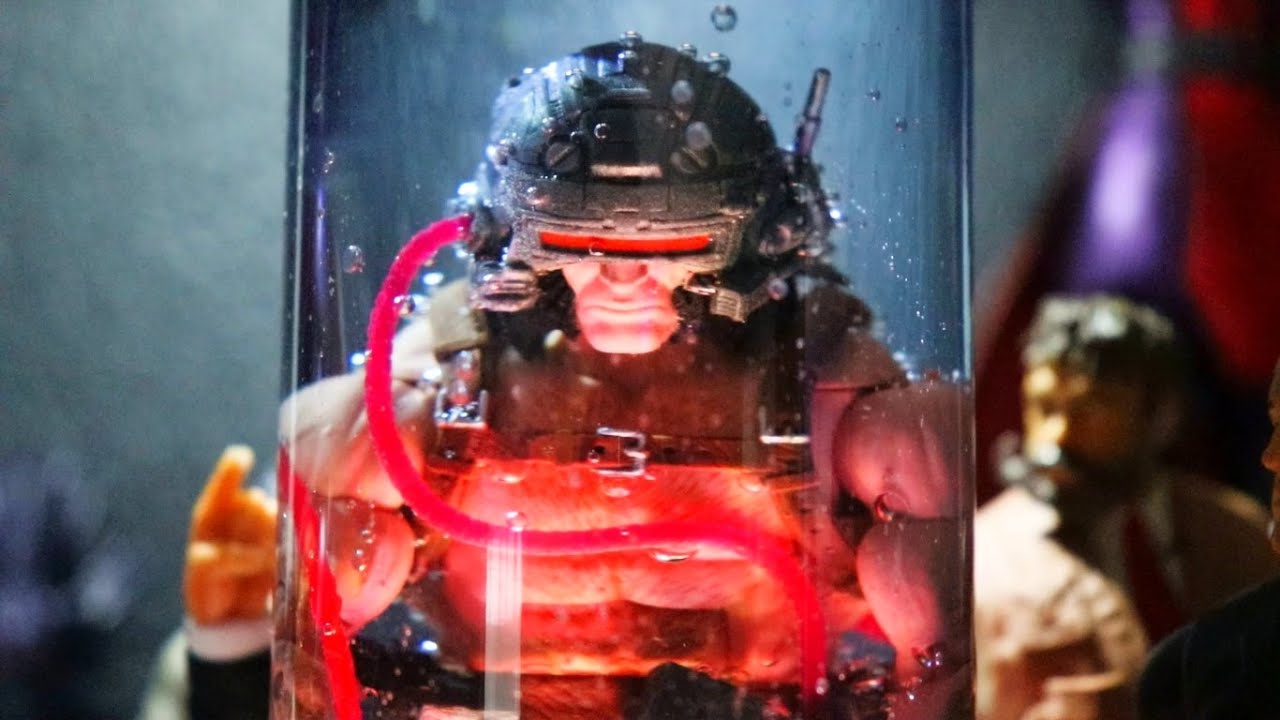 Marvel Legends Weapon X Adamantium Bonding Chamber Tutorial! - YouTube