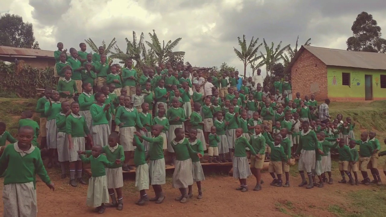 Singing & Dancing w/ Ugandan Primary School Children - YouTube