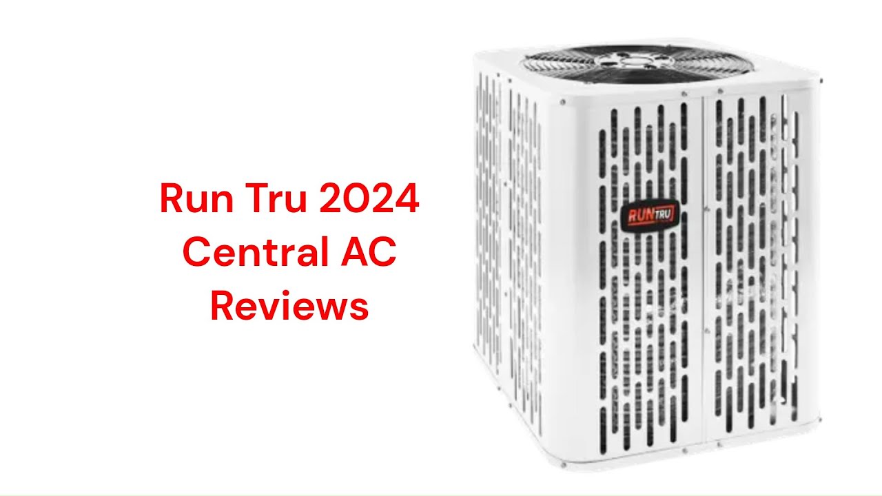 HvacRepairGuy 2024 Run Tru Brand Central AC Reviews - YouTube