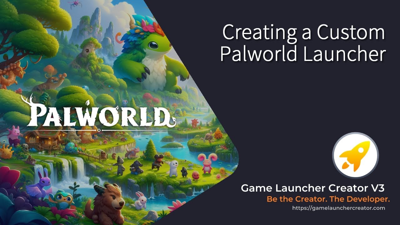 How to create a Custom Palworld Launcher - YouTube