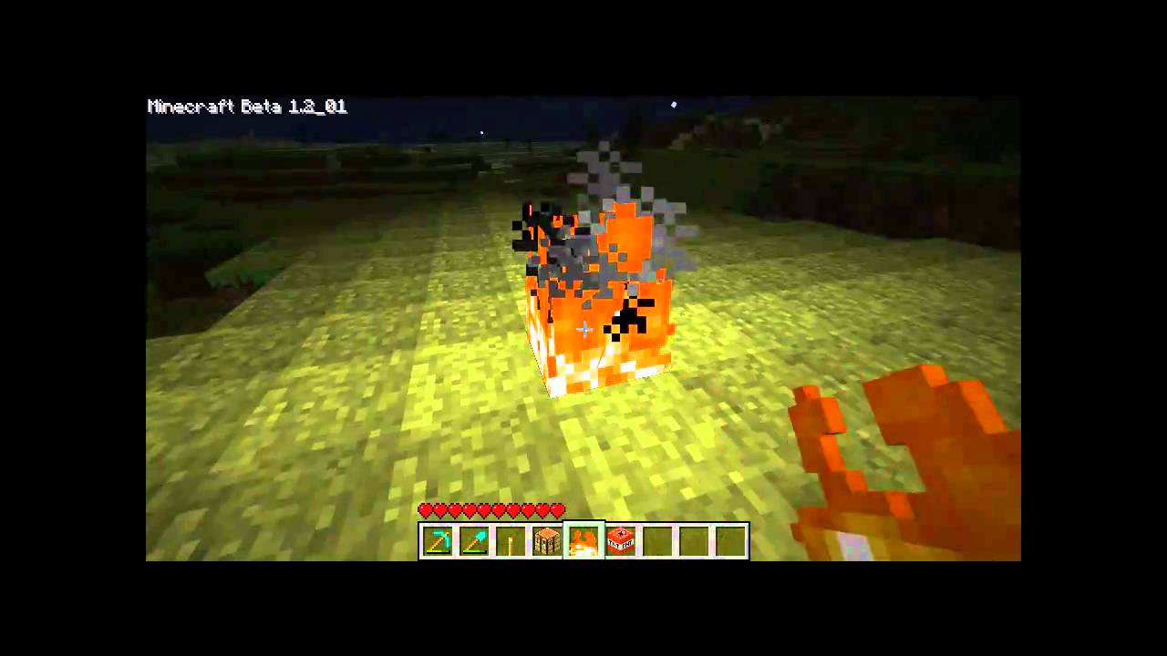 Minecraft: Chain armor!!! and a tnt test - YouTube