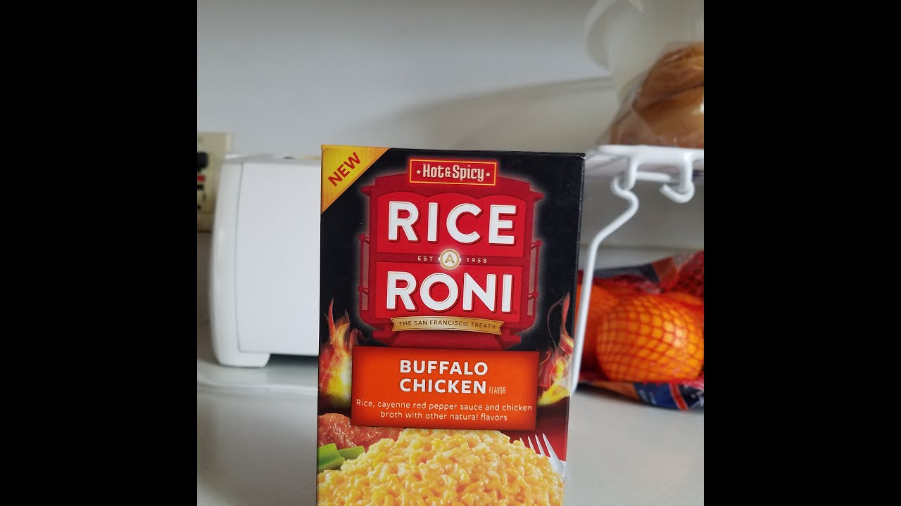 Tank Tries Rice a Roni Buffalo Chicken Flavor - YouTube