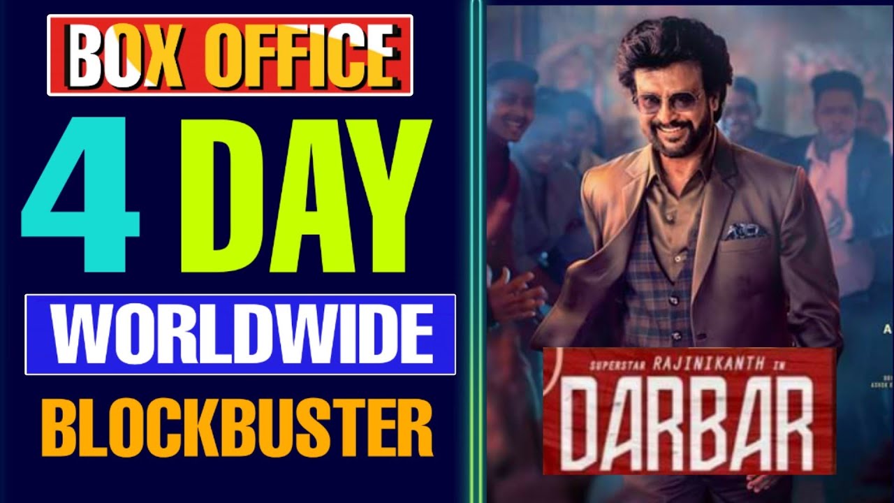 Darbar Movie 4th Day Box Office Collection, Darbar 4th Day Collection ...