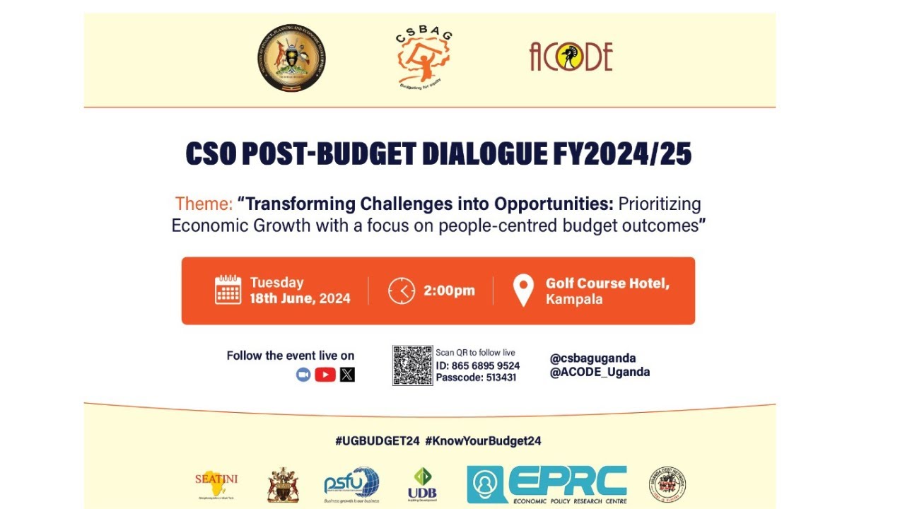High Level CSO Post Budget Dialogue FY 2024/25 - YouTube