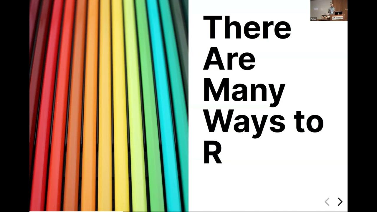 David Keyes How To Convince Your Teammates To Learn R Youtube
