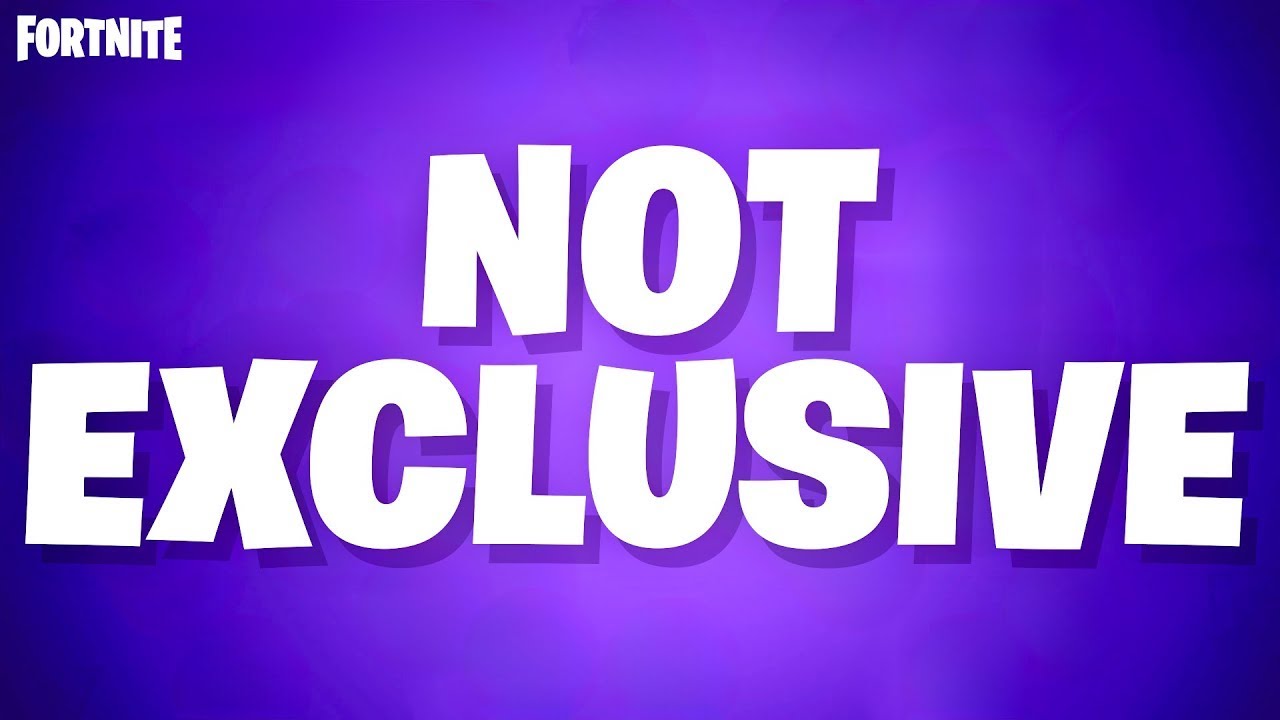 NOT EXCLUSIVE ANYMORE!!! - YouTube