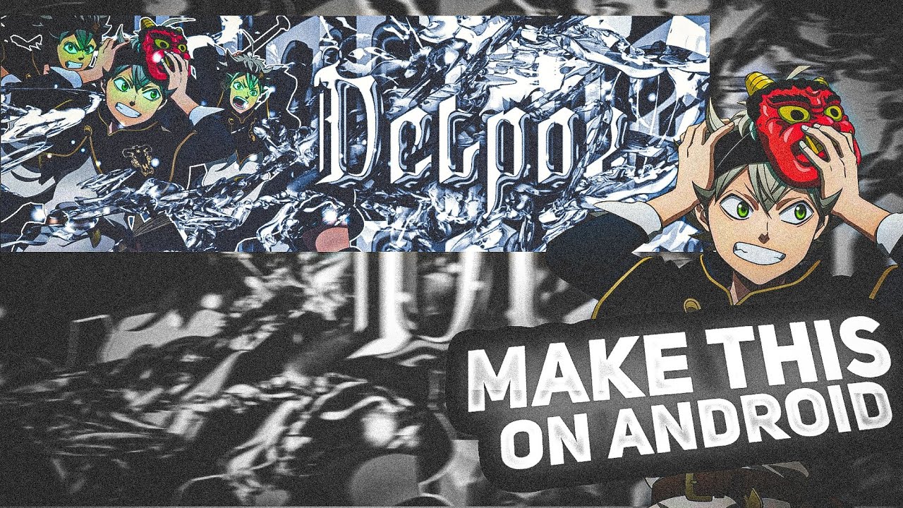 Asta Header Tutorial Gfx Anime GfX C4D style! easy PSCC - YouTube