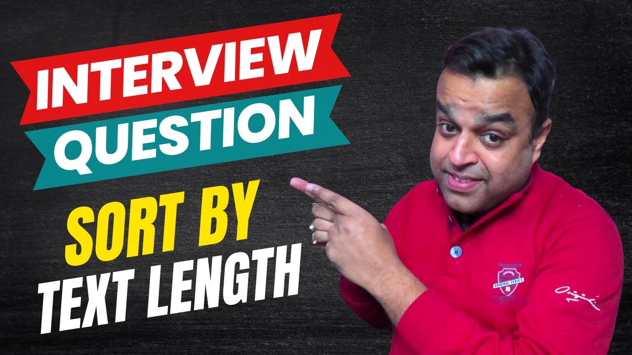 Sort Text By Length In Excel Vivekananda Sinha Video 292 YouTube Sort Text By Length In Excel Vivekananda Sinha Video 292 YouTube