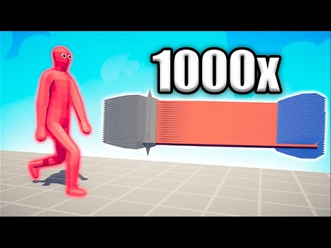 1000x OVERPOWERED POACHER vs UNITS - TABS | Totally Accurate Battle ...