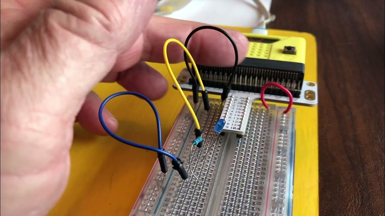 LEDs, MakeCode and Micro:bit. Breadboarding Circuits - YouTube