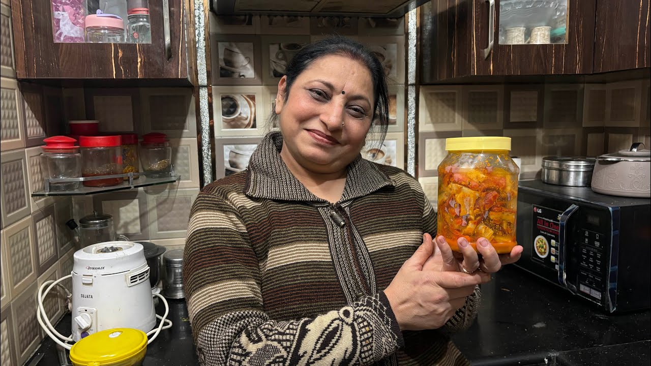 Most demanded gajar mulli achaar recipe ️ - YouTube