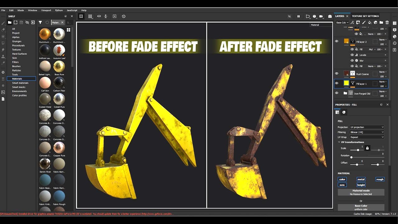Use Anchor Points for Rust Fade Effect | Fade Rust Effect | tutorial ...
