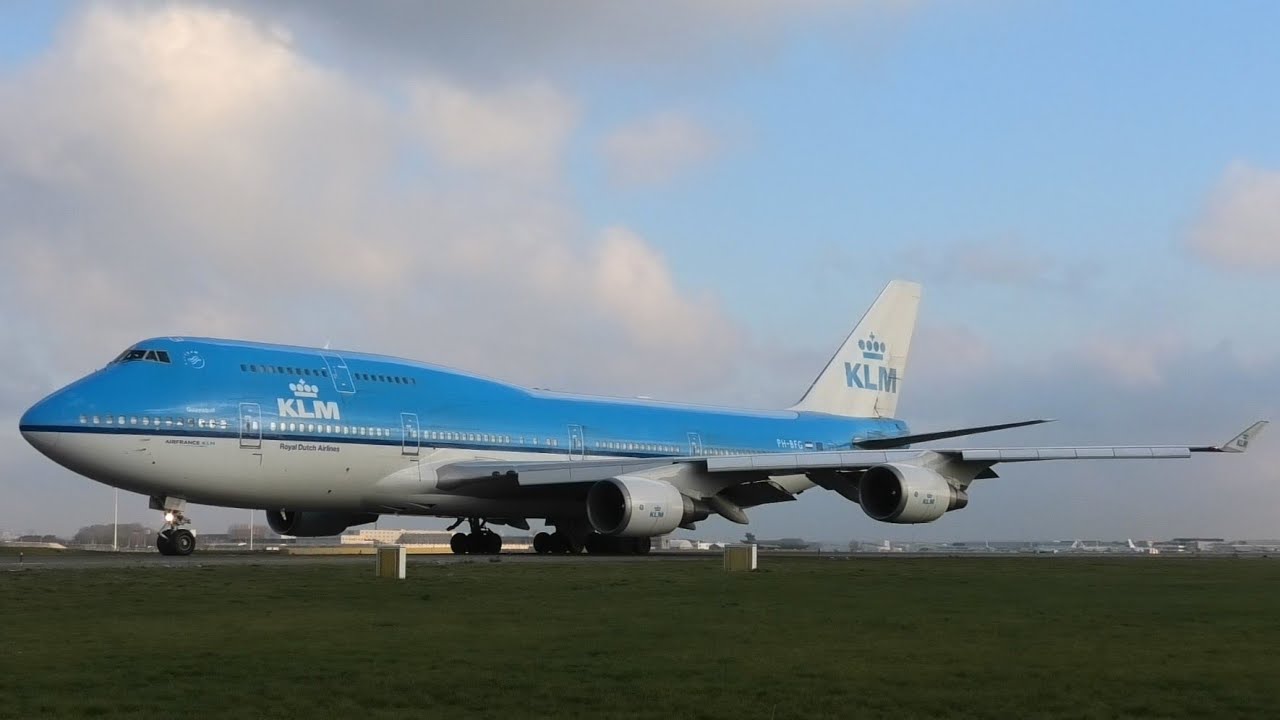 KLM Boeing 747 | 2 Hours Of HQ Footage | Pure Engine Sounds - YouTube