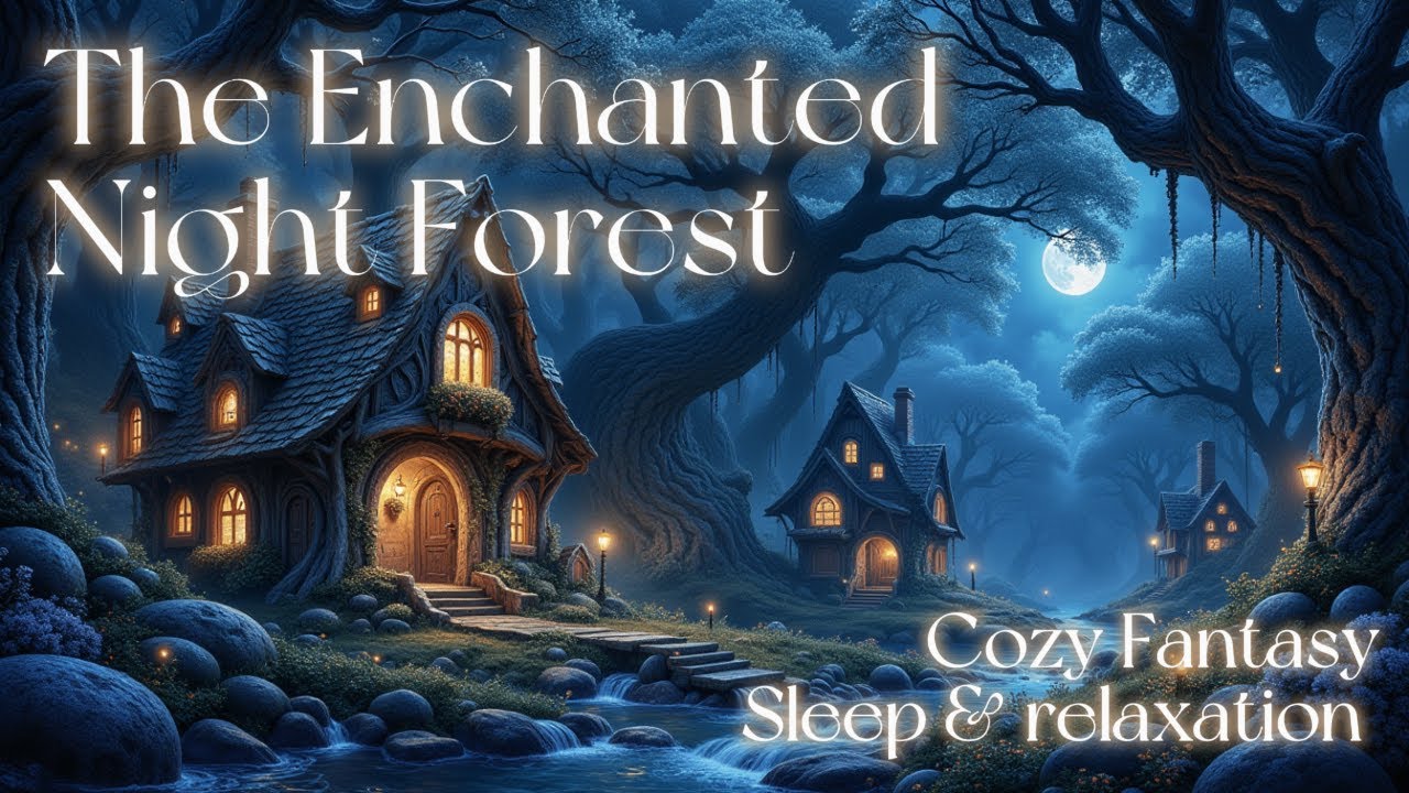 7 Hours Cozy Fantasy Sleep Music | Relaxing Fairy Homes in the ...