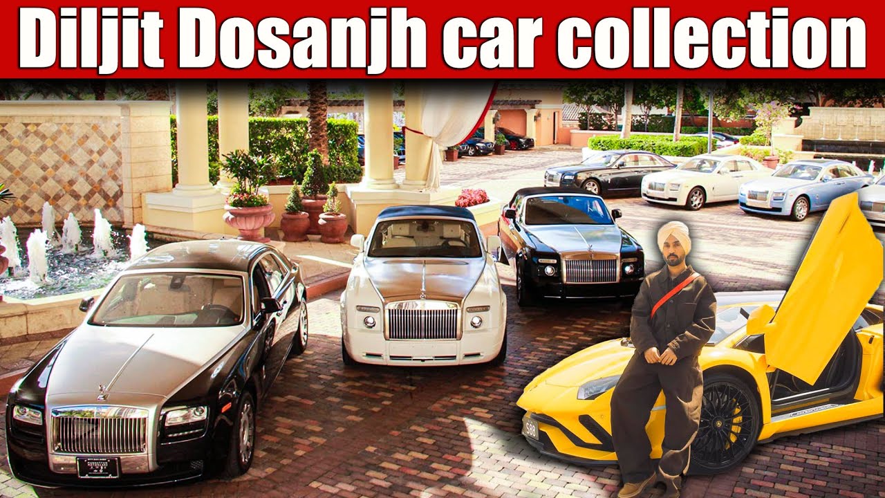 Diljit Dosanjh Car Collection 2025 - New Rolls Royce - YouTube