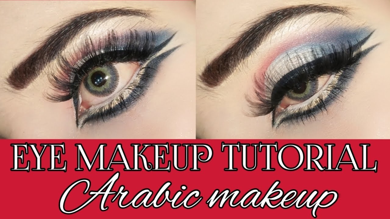 Arabic eyes makeup tutorial /cat liner/eyes makeup tutorial/fyp/by Rani ...