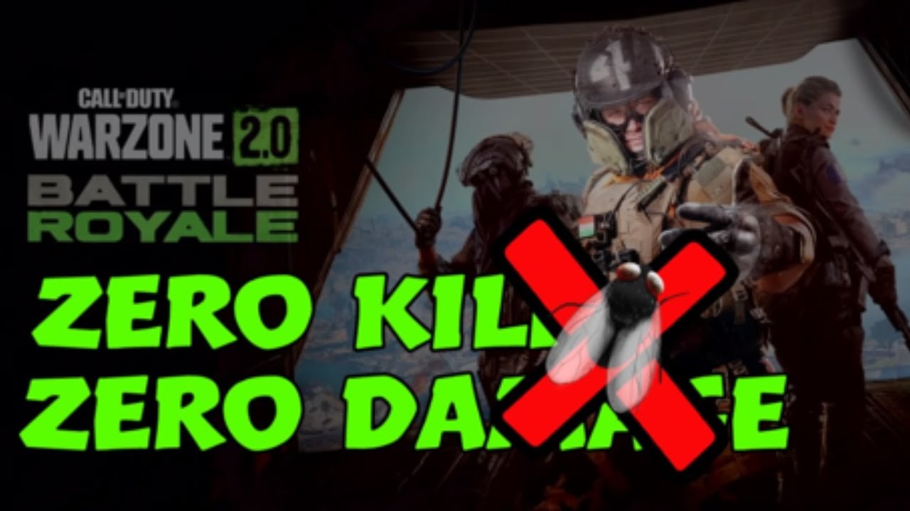 Modern Warfare II® WARZONE 2.0 Winning with ZERO KILL ZERO DAMAGE - YouTube