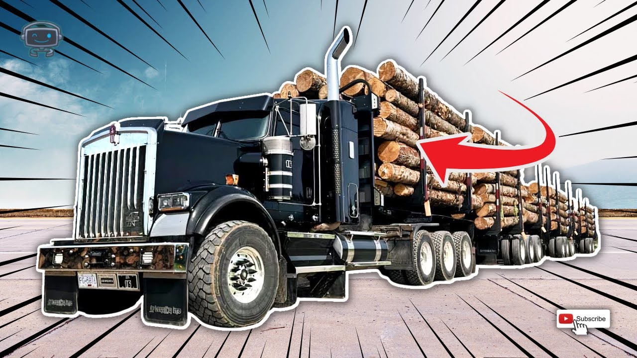 World's Most Amazing Logging Trucks!: This Was Unexpected!! - YouTube