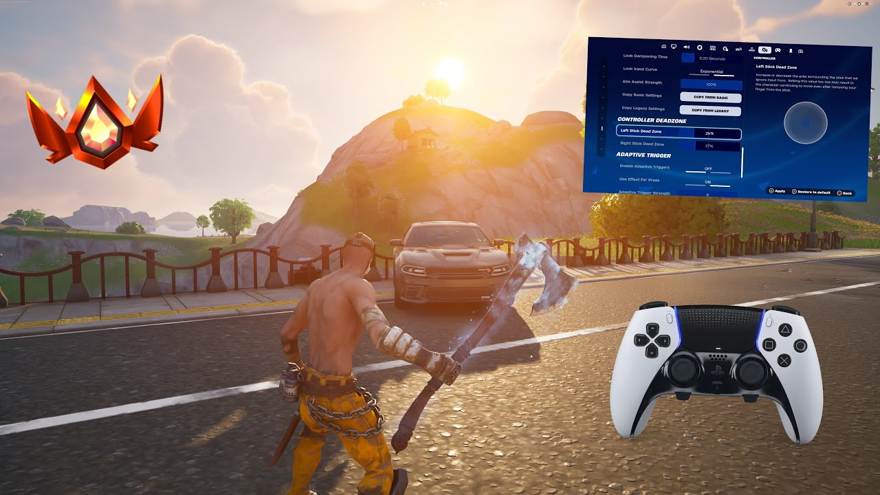NEW BEST Chapter 6 Season 1 Controller Settings For Fortnite! (PS4/PS5 ...
