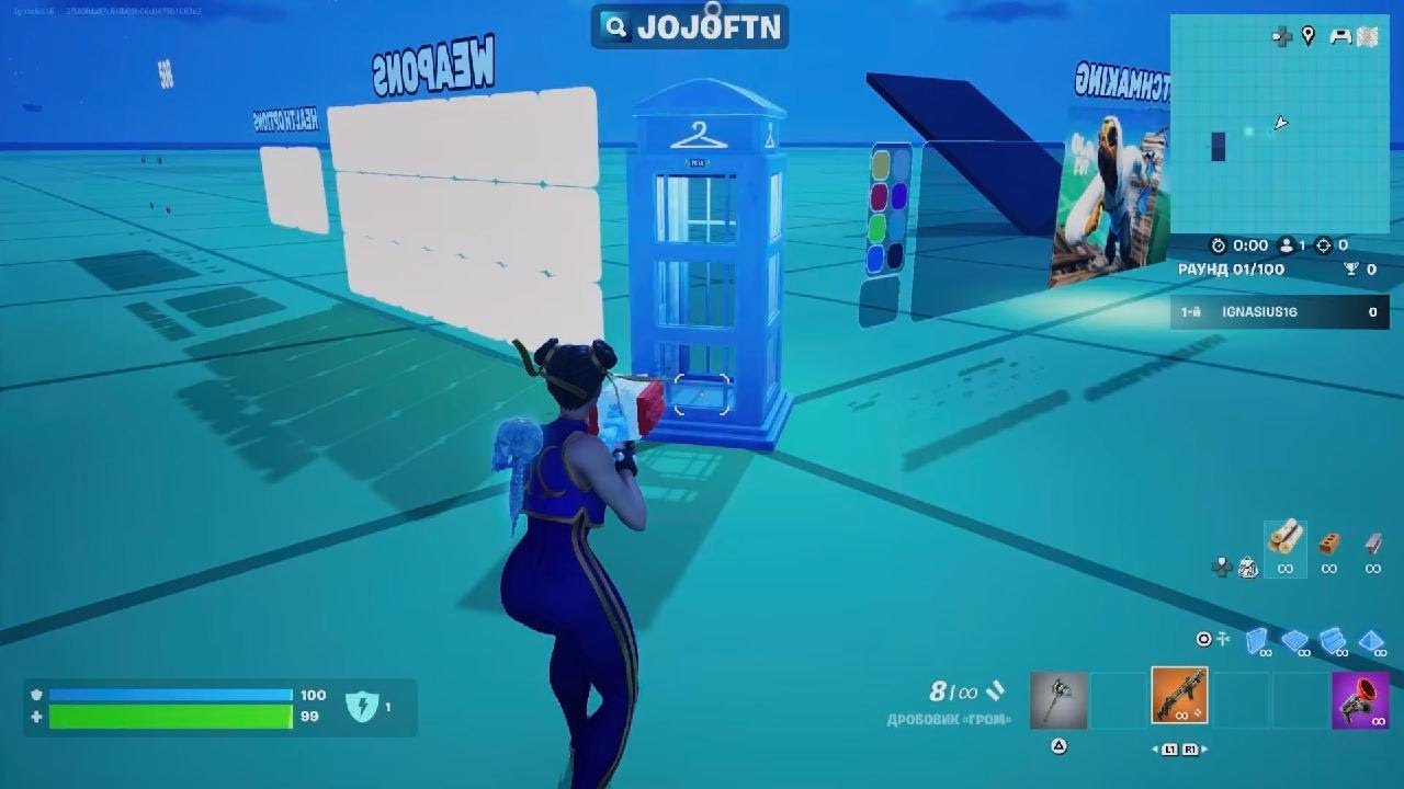 Trying to get all of the secrets in jojo 1v1 map - YouTube