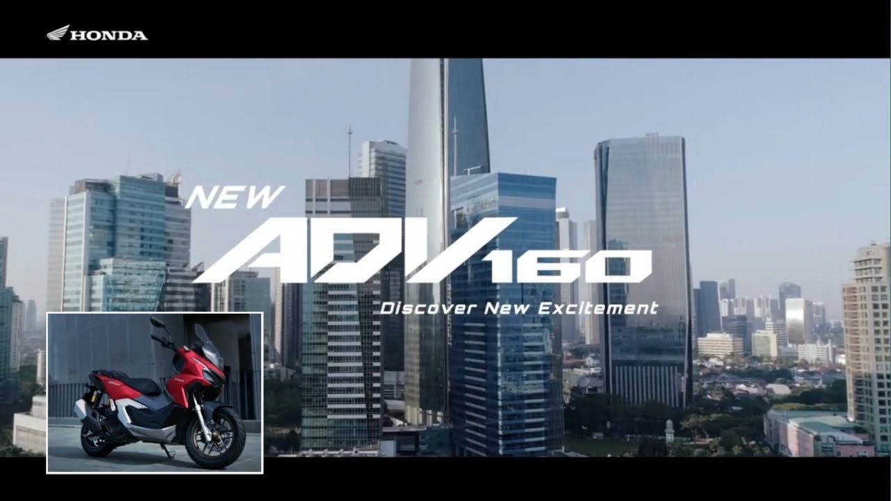 HONDA ADV 160 DESIGN AND SPEC - YouTube